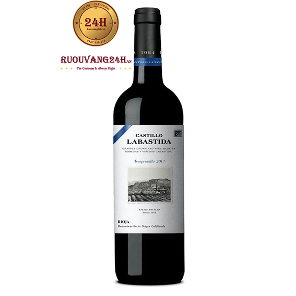 Rượu Vang Castillo Labastida Rioja DOC Tempranillo - Rượu Vang 24H