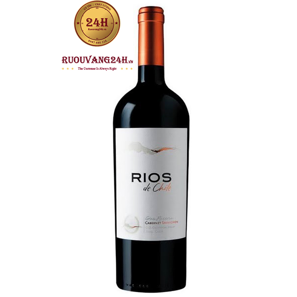 Rượu Vang Rios De Chile Cabernet Sauvignon - Rượu Vang 24H