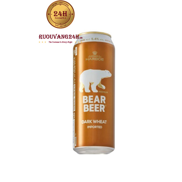 Bia Gấu Bear Beer Dark Wheat 5,4 độ - Rượu Vang 24H