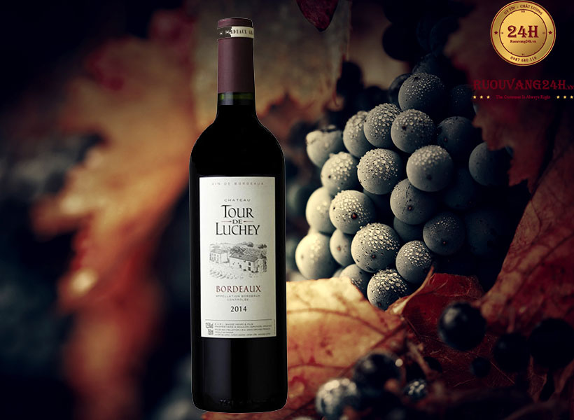 Rượu Vang Chateau Tour de Luchey Bordeaux - Rượu Vang 24H