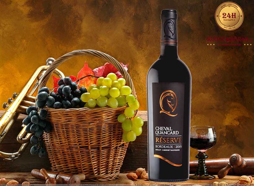 Rượu Vang Cheval Quancard Reserve Bordeaux - Rượu Vang 24H