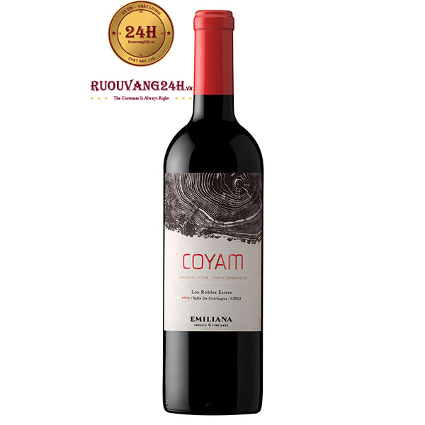 Rượu Vang Emiliana Coyam - Rượu Vang 24H