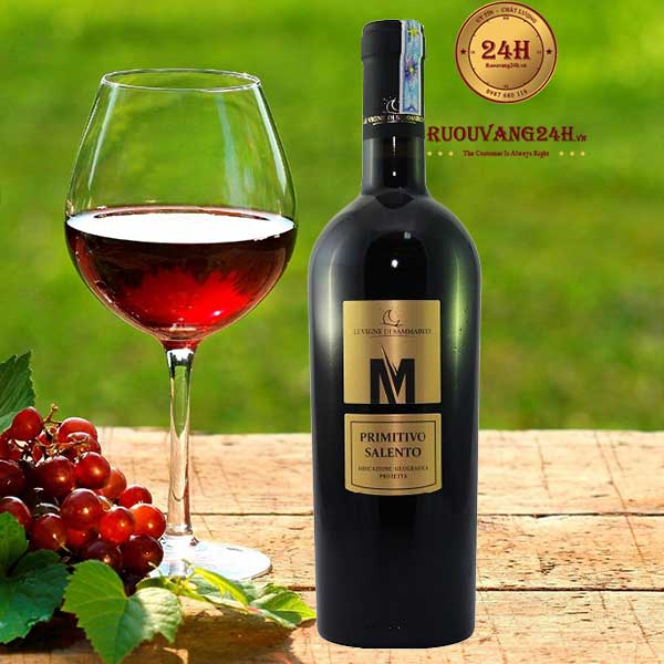 Rượu Vang M Primitivo Salento - Rượu Vang 24H