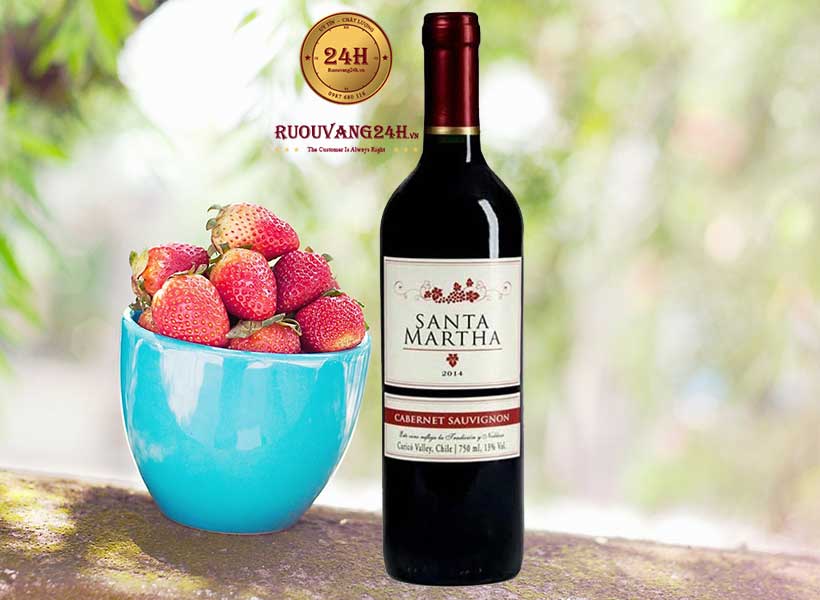 Rượu Vang Santa Marta Cabernet Sauvignon - Rượu Vang 24H
