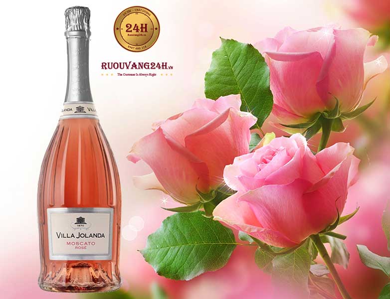Rượu Vang Villa Jolanda Moscato Rose - Rượu Vang 24H