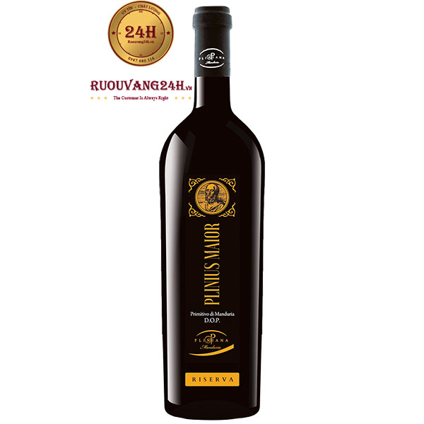 Rượu Vang Plinius Maior Primitivo di Manduria D.O.P Riserva