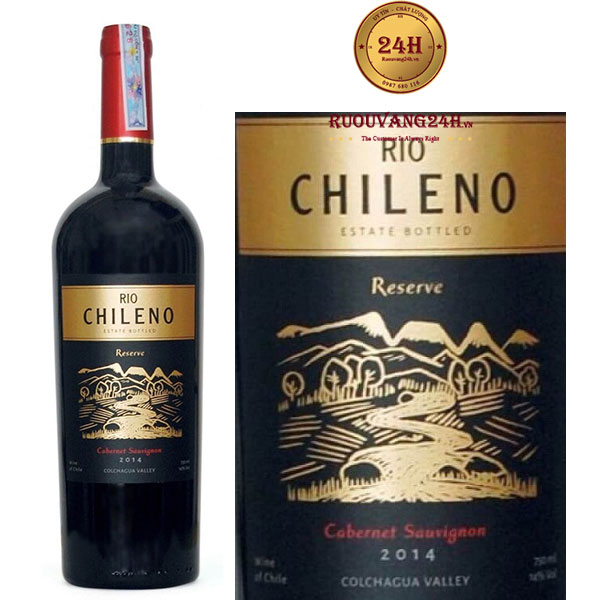 Rượu vang Rio Chileno Reserve Cabernet Sauvignon - Rượu Vang 24H