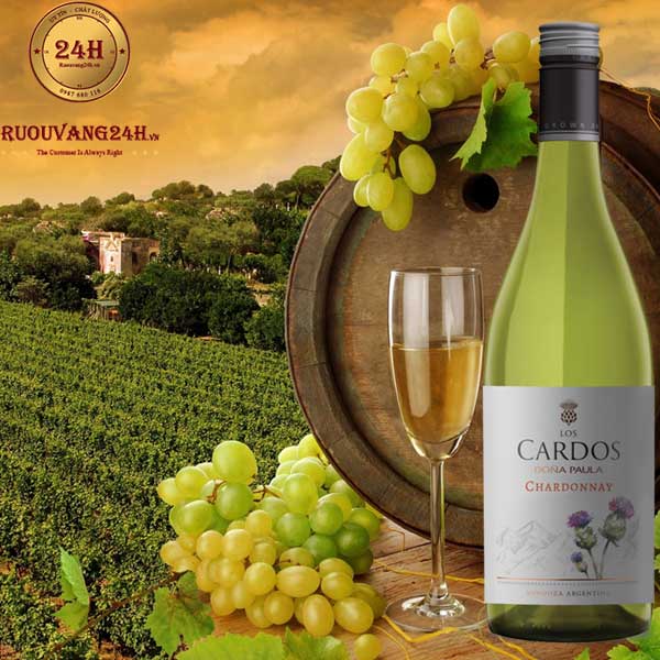 Rượu Vang Dona Paula Los Cardos Chardonnay - Rượu Vang 24H