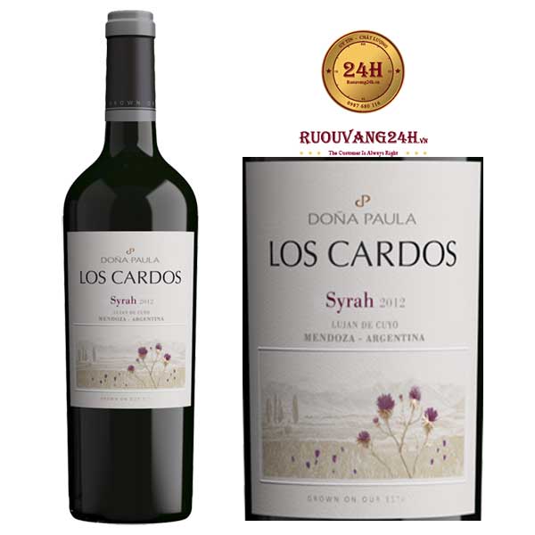 Rượu Vang Dona Paula Los Cardos Syrah - Rượu Vang 24H