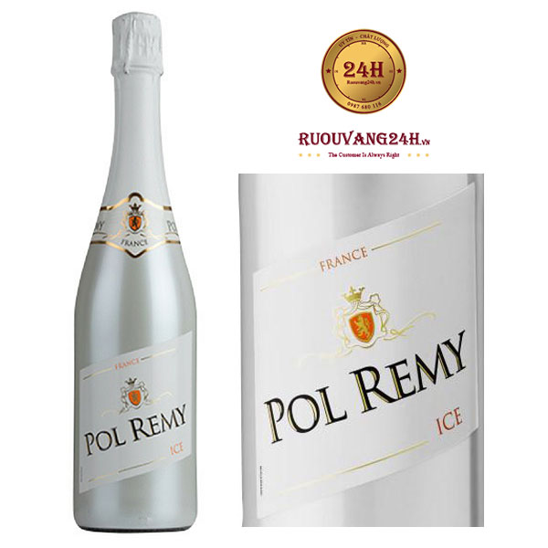 Rượu Vang Nổ Pháp Pol Remy Ice - Rượu Vang 24H