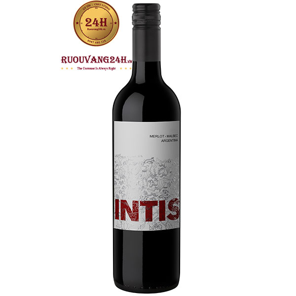 Rượu Vang INTIS Merlot – Malbec - Rượu Vang 24H