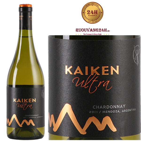 Rượu vang Kaiken Ultra Chardonnay - Rượu Vang 24H