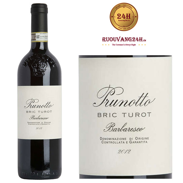Rượu Vang Prunotto "Bric Turot" Barbaresco DOCG - Rượu Vang 24H