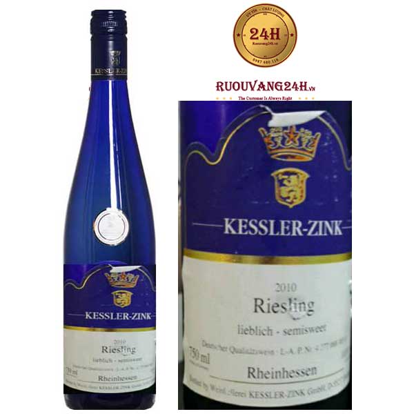 Rượu Vang Kessler Zink Riesling Rheinhessen - Rượu Vang 24H