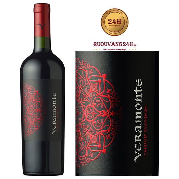 Rượu vang Veramonte Reserva Cabernet Sauvignon - Rượu Vang 24H