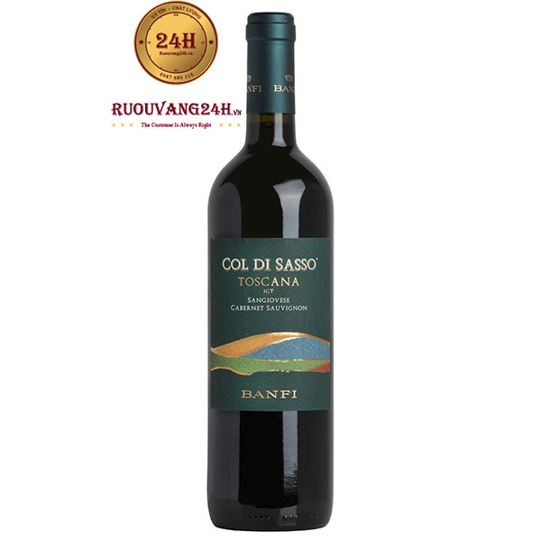 Rượu Vang Banfi Col Di Sasso IGT Tuscany - Rượu Vang 24H