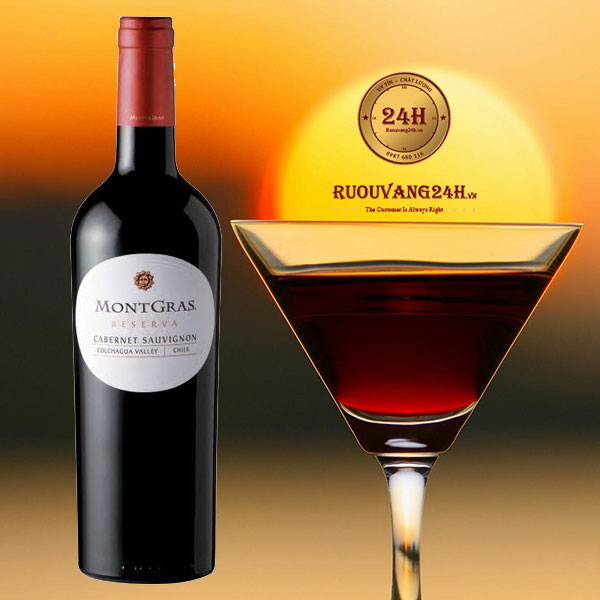 Rượu Vang Montgras Reserva Cabernet Sauvignon - Rượu Vang 24H