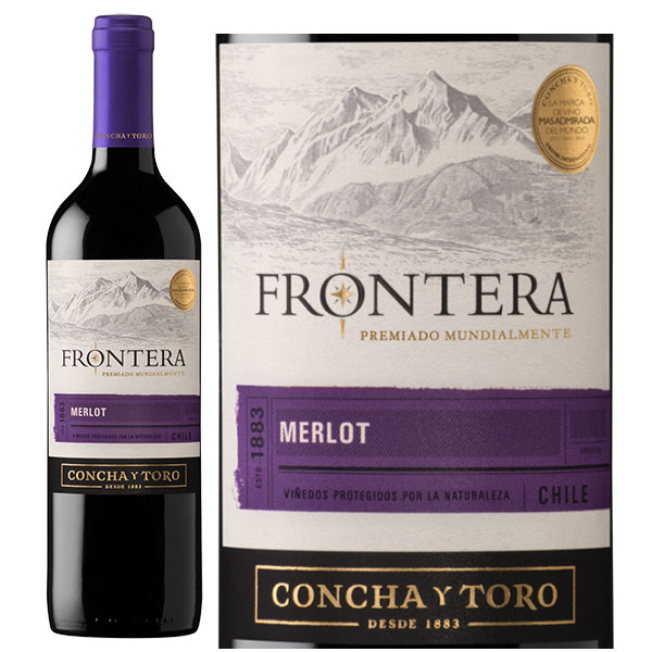 Rượu Vang Chile Frontera Merlot - Rượu Vang 24H