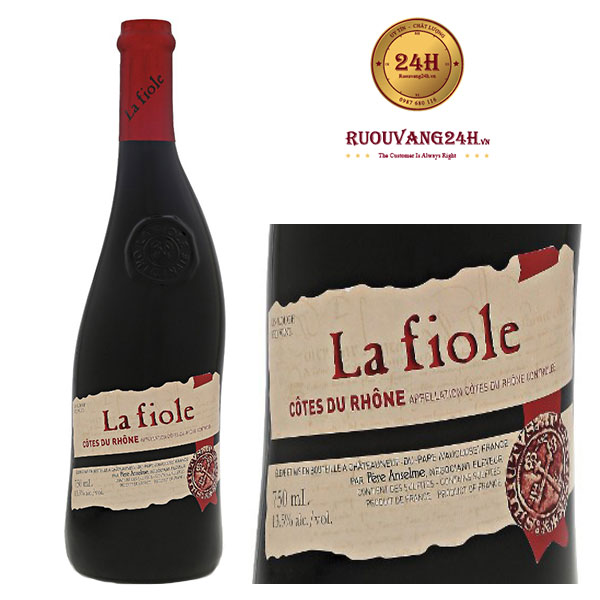 Rượu Vang La Fiole Cotes Du Rhone - Rượu Vang 24H