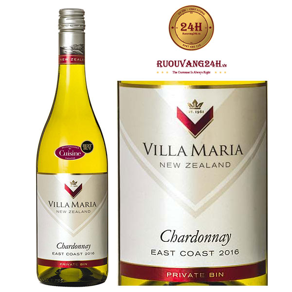 Rượu Vang Villa Maria Private Bin Chardonnay