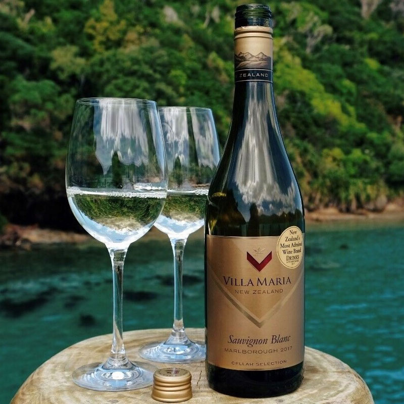 Rượu Vang Villa Maria Sauvignon Blanc Marlborough Cellar Selection