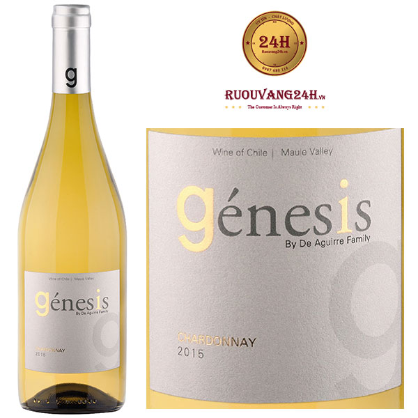 Rượu vang Chile Genesis Chardonnay - Rượu Vang 24H