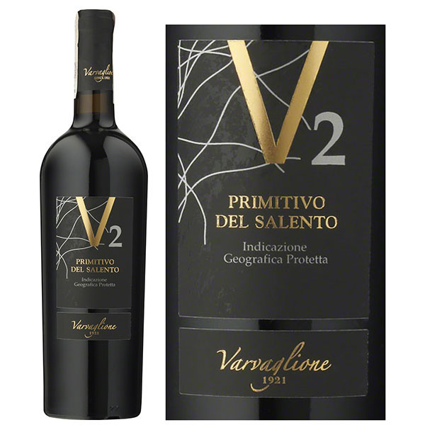 Rượu Vang V2 Primitivo Del Salento - Rượu Vang 24H