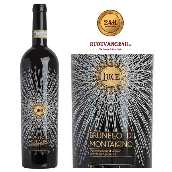 Rượu vang Luce Brunello Di Montalcino - Rượu Vang 24H