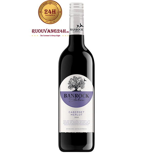 Rượu Vang Banrock Station Cabernet Merlot - Rượu Vang 24H