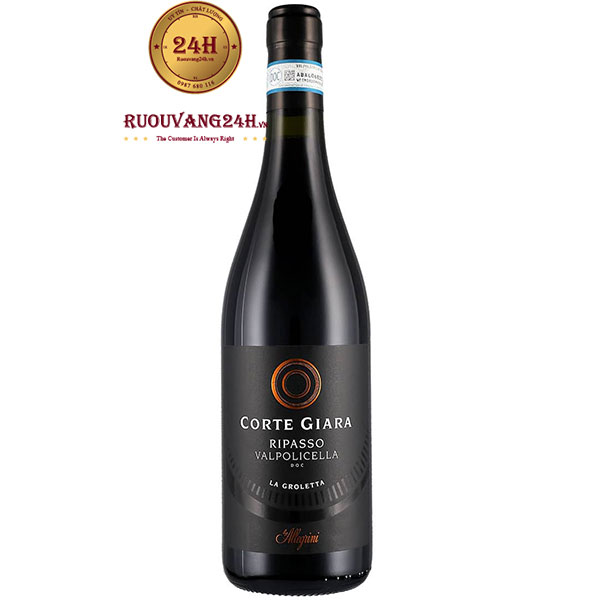 Rượu Vang Allegrini Corte Giara Ripasso Valpolicella - La Groletta ...
